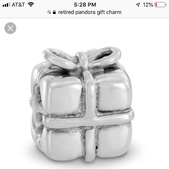 Pandora | Jewelry | Authentic Pandora Retired Gift Charm | Poshmark